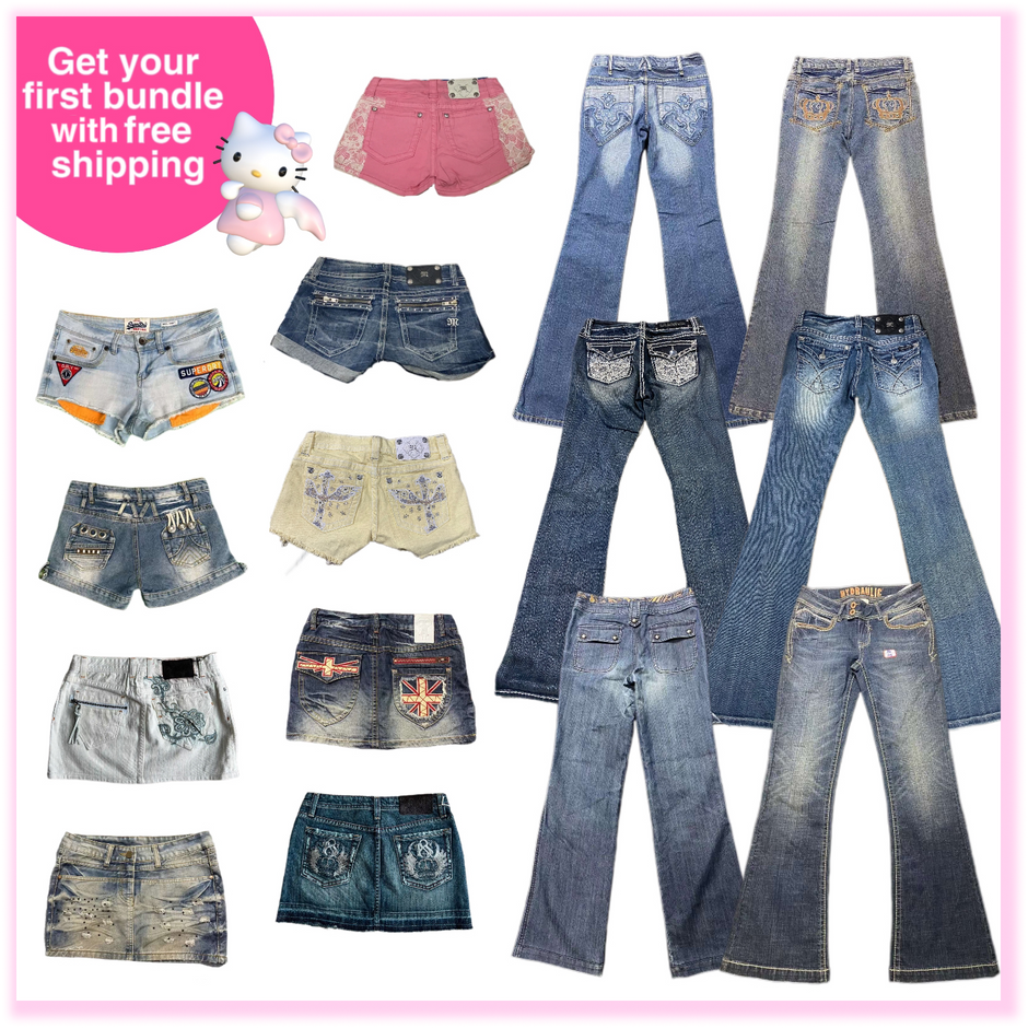 Y2K Vintage Wholesale Bundles | Global Shipping | Y2K WAREHOUSE