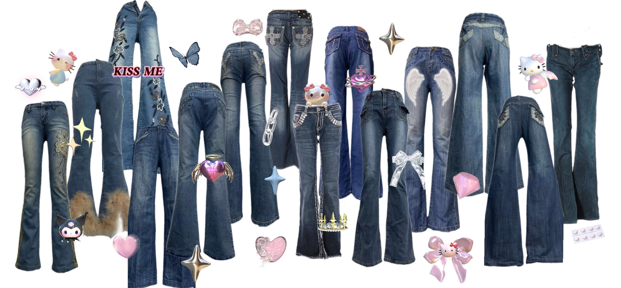 Y2K Vintage Wholesale Bundles | Global Shipping | Y2K WAREHOUSE